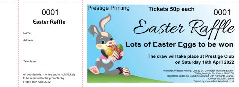 Easter Raffle Tickets | Raffle Tickets Direct